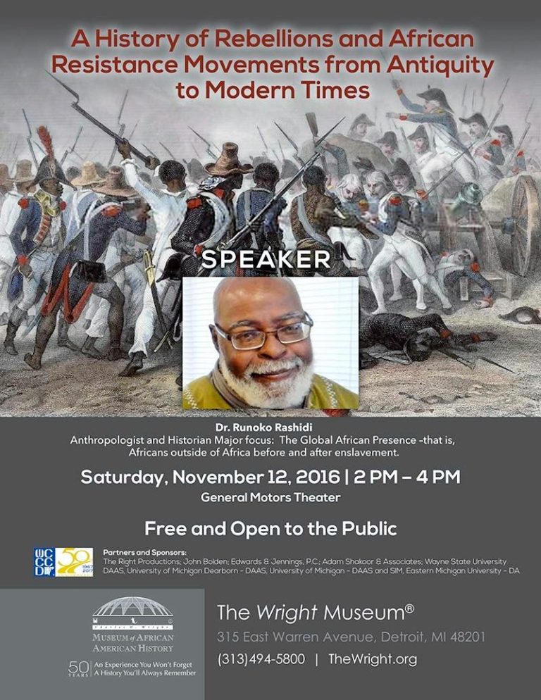 A History of Rebellions and African Resistance Movements from Antiquity ...